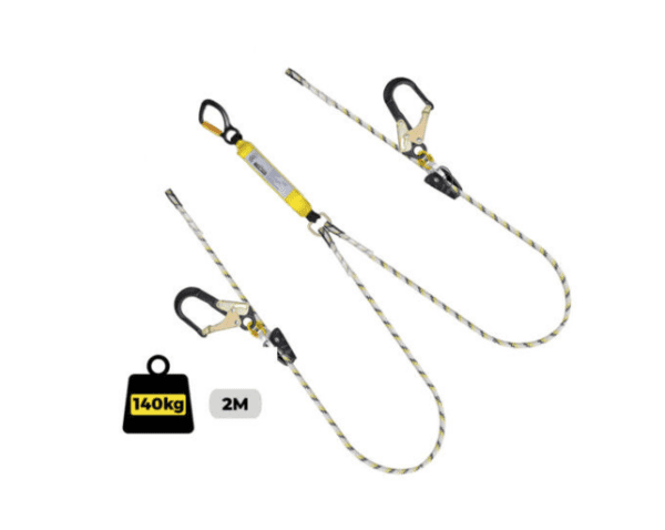 Kernmantle Rope Sharp Edge Double Adjust Aluminum T/A Snap Hook and ...